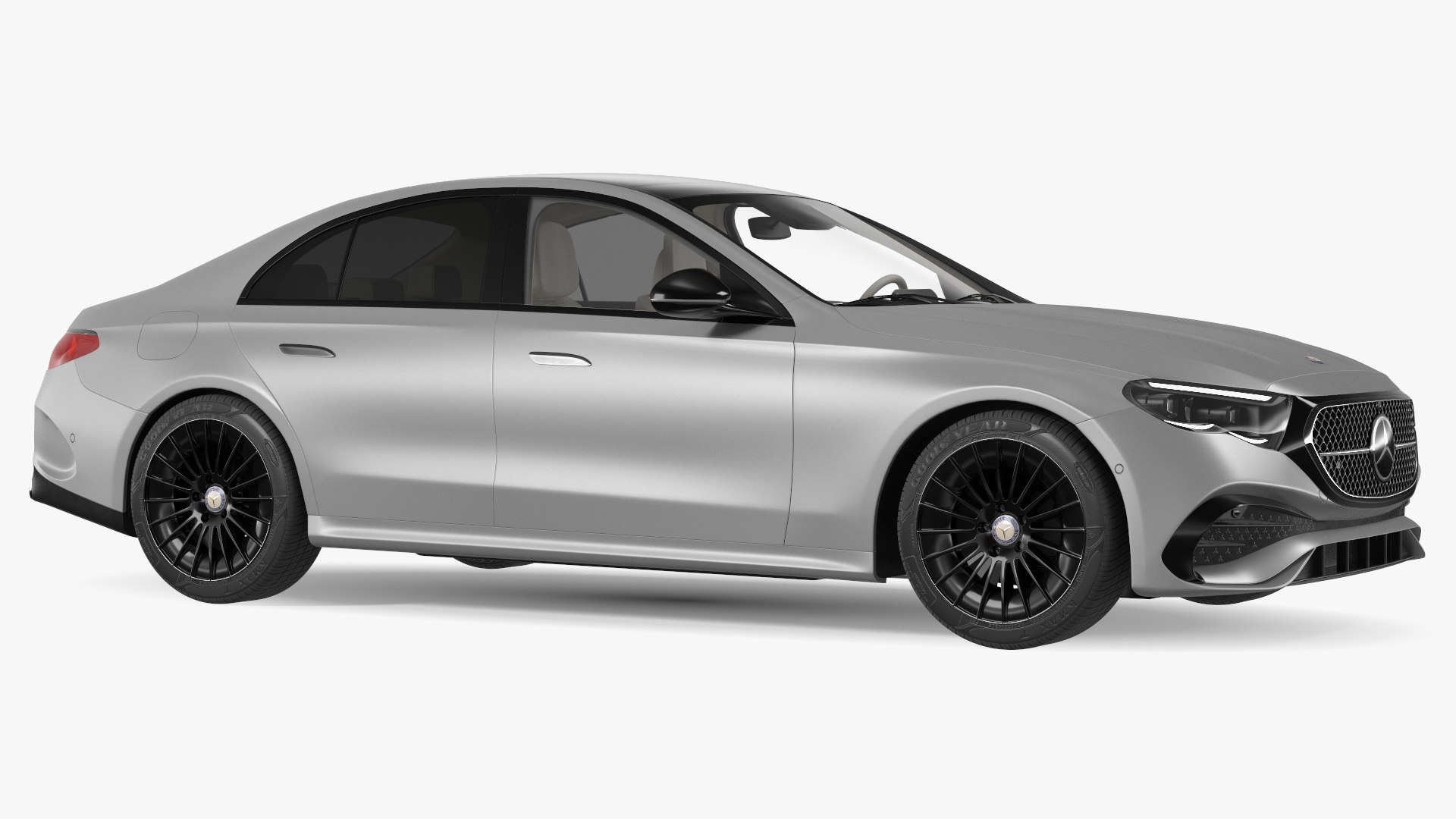 Mercedes E-class Silver Color 3D - TurboSquid 2167457