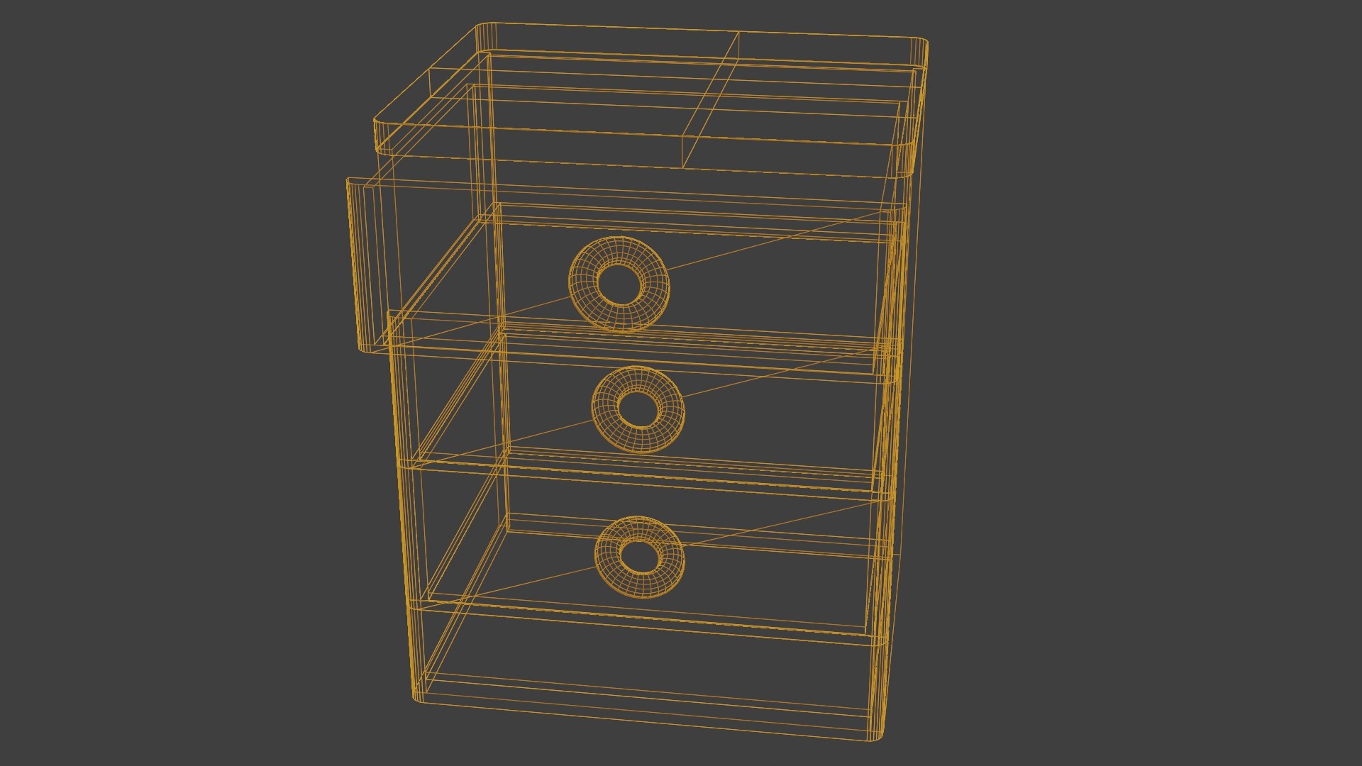 3D Chest Of Drawers 3D Model model - TurboSquid 1995927