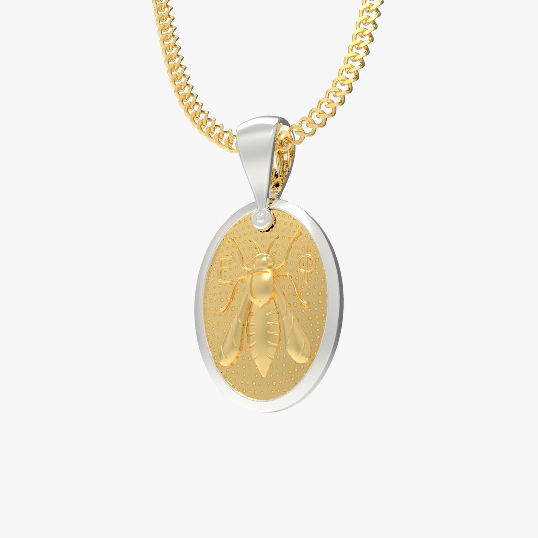 Pendant Bee Ok 3D model - TurboSquid 1768508
