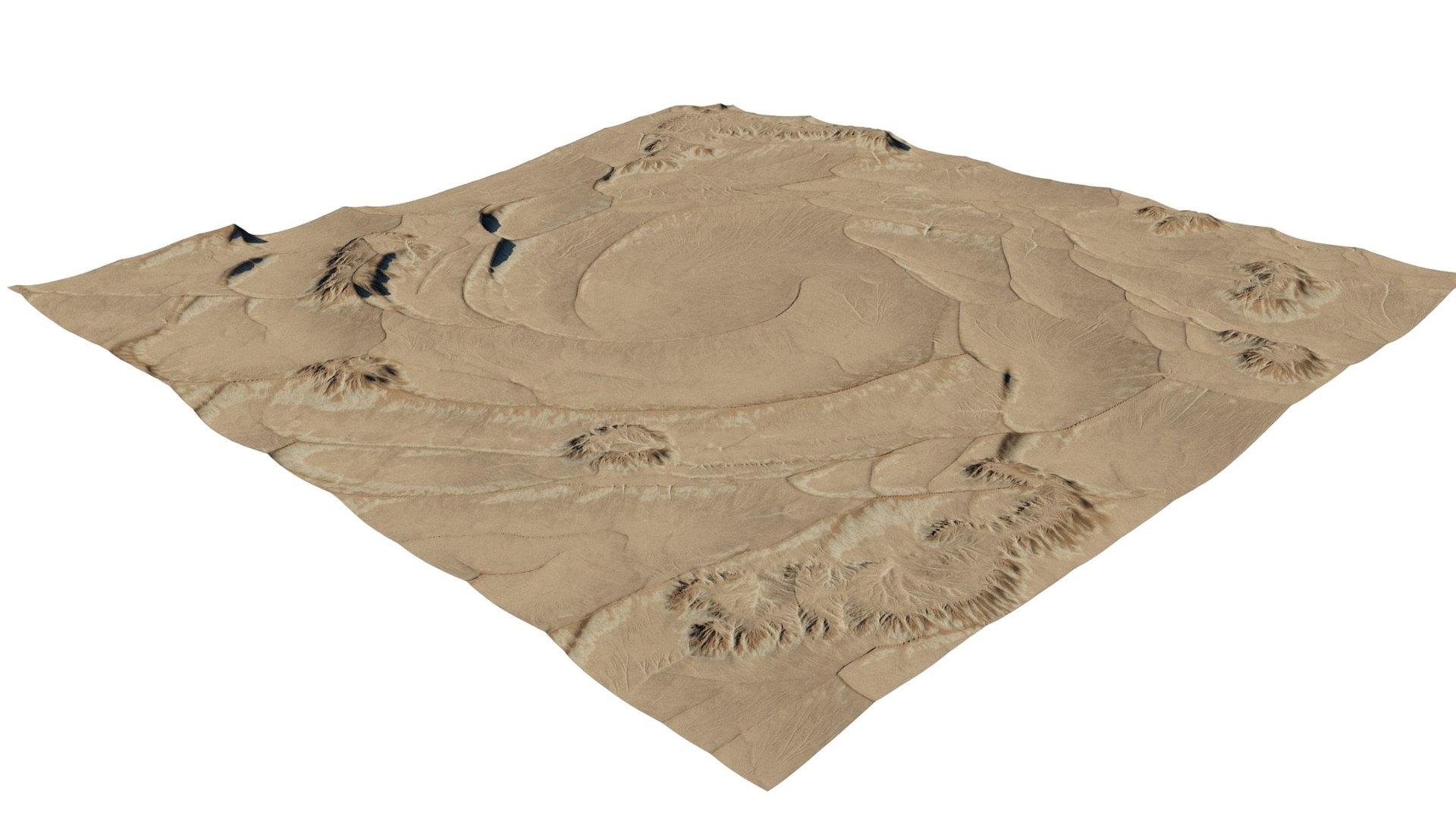 Desert Terrain 03 3D Model - TurboSquid 1827921