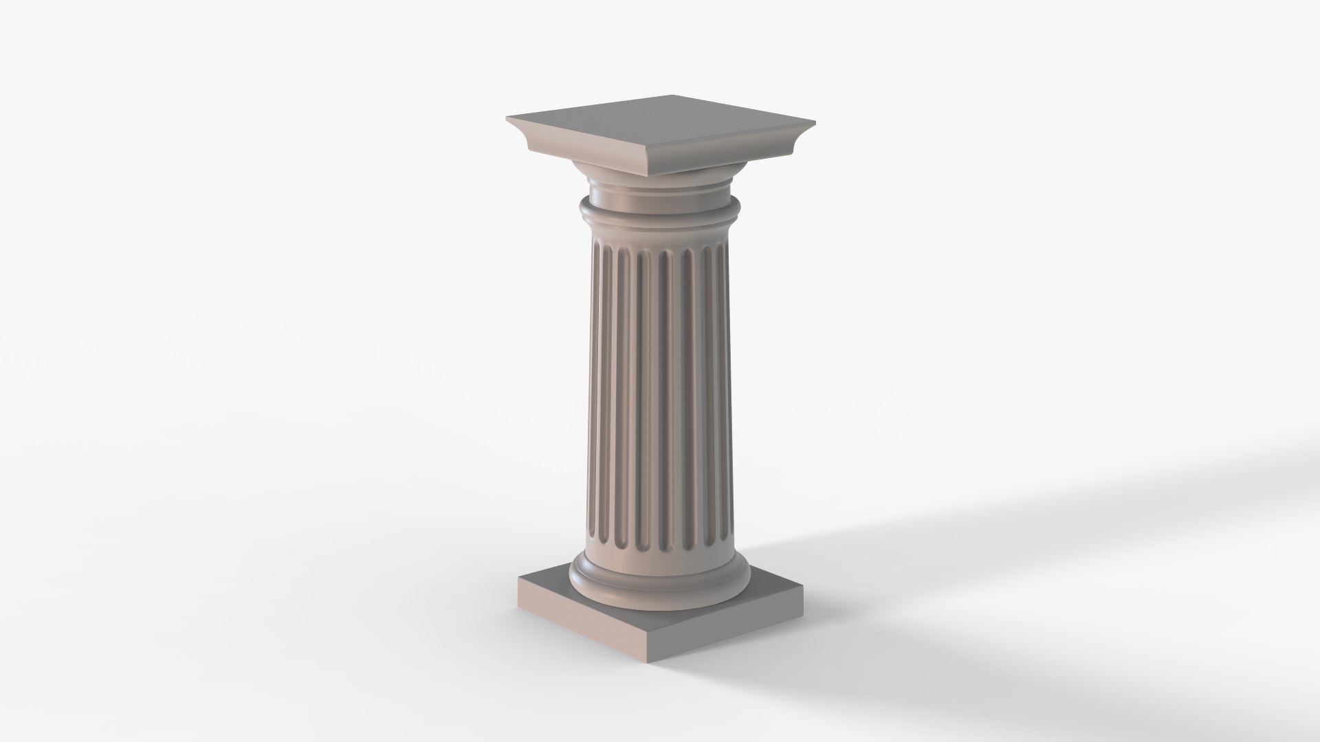 Pillar Baroque Column 3D - TurboSquid 2363620