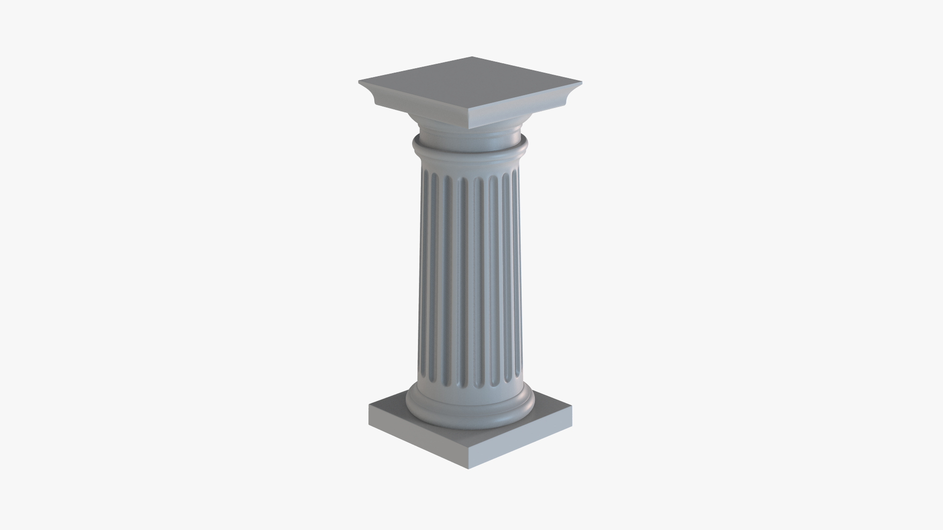 Pillar Baroque Column 3D - TurboSquid 2363620