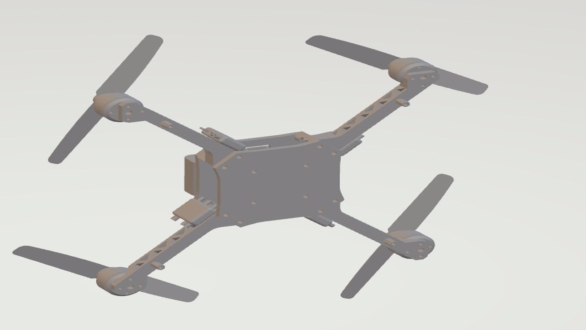 3D Quadcopter Drone Model - TurboSquid 1823024