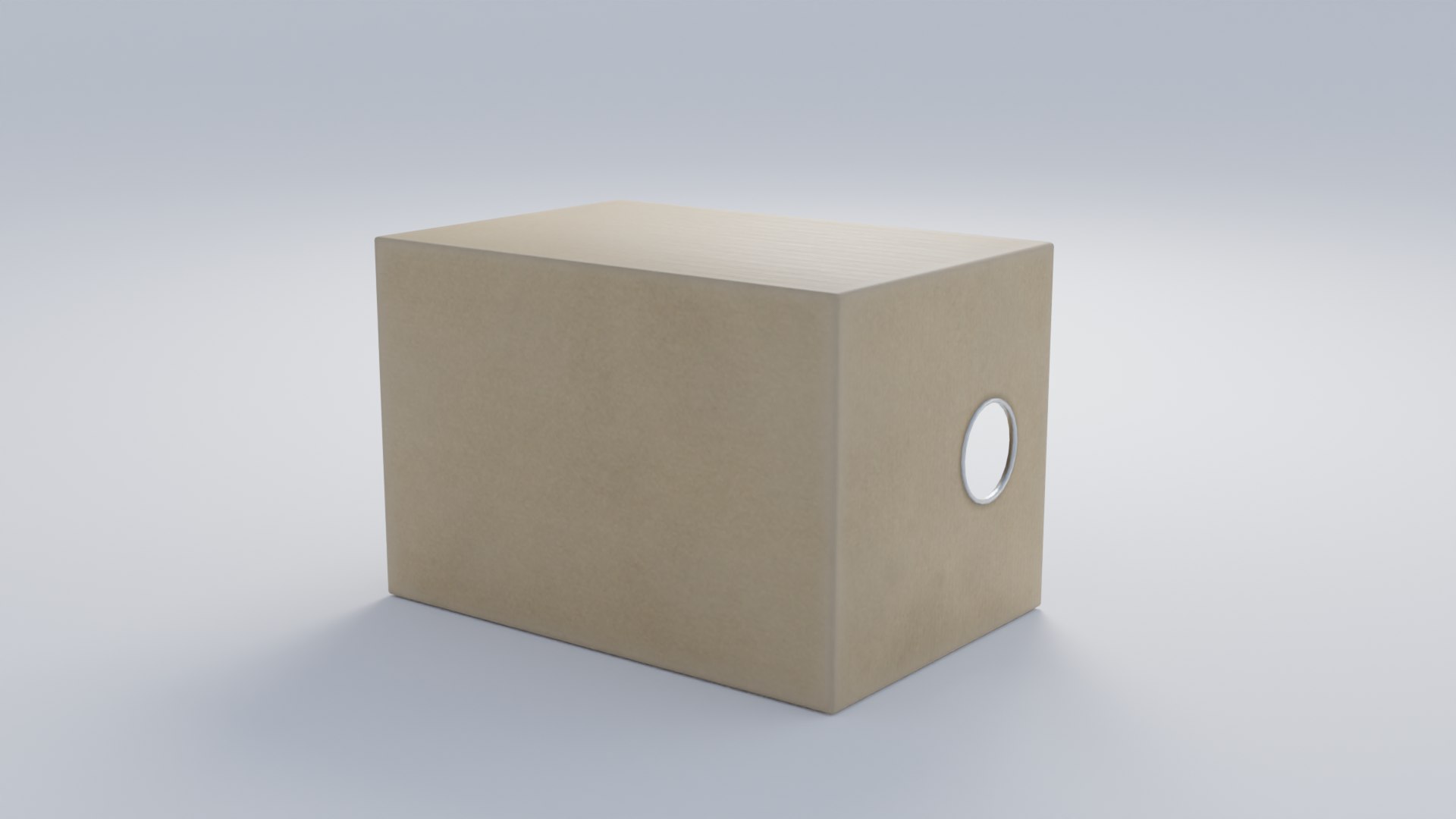 Cardboard Filing Box 4K And 2K 3D Model - TurboSquid 2009746