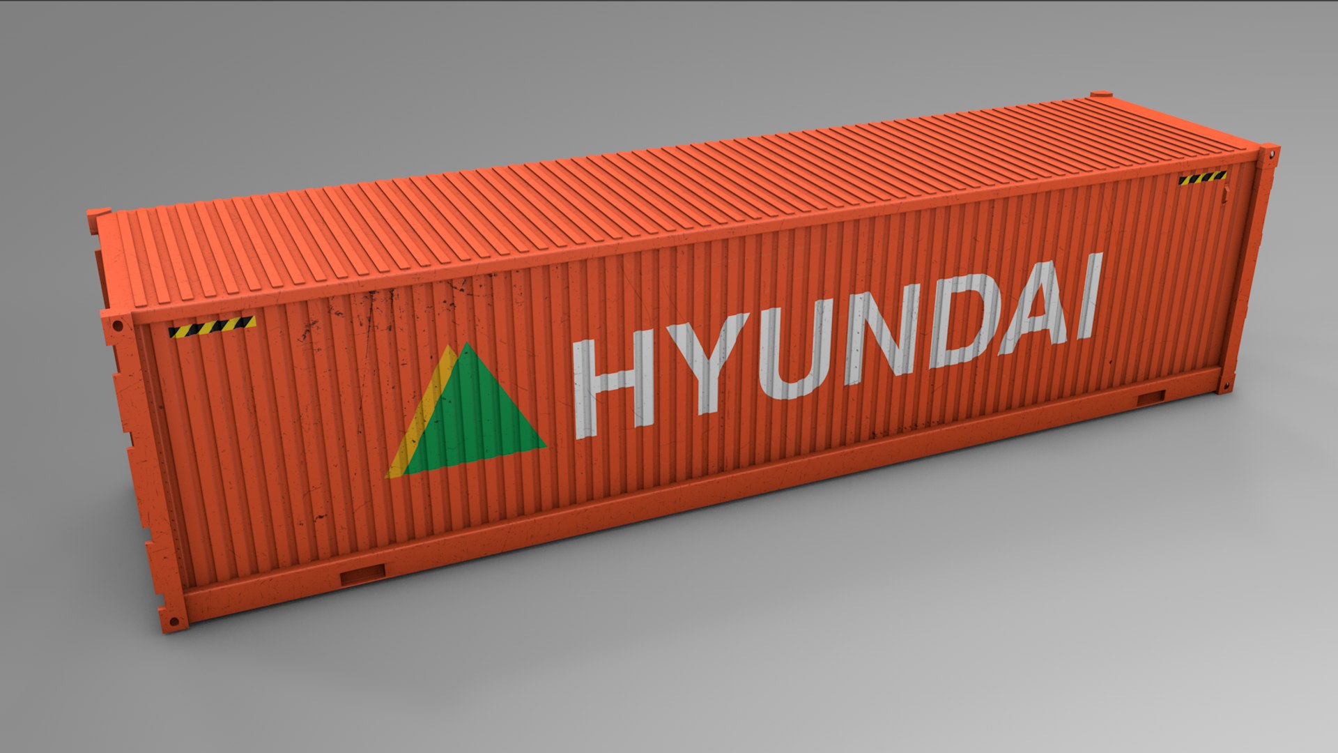 3D Hyundai Cargo Container L727 Model - TurboSquid 1563508