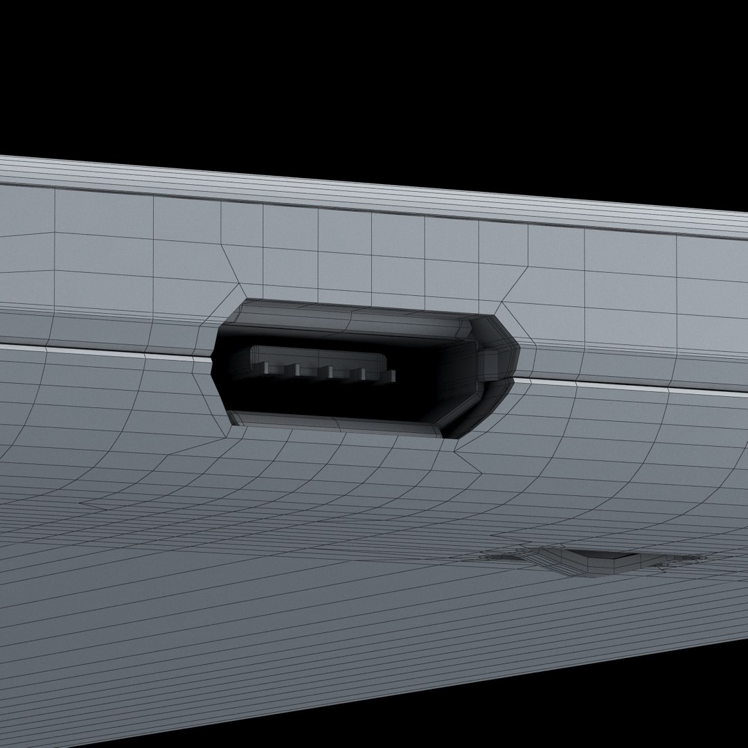 3d Samsung Galaxy S4 Blue Model