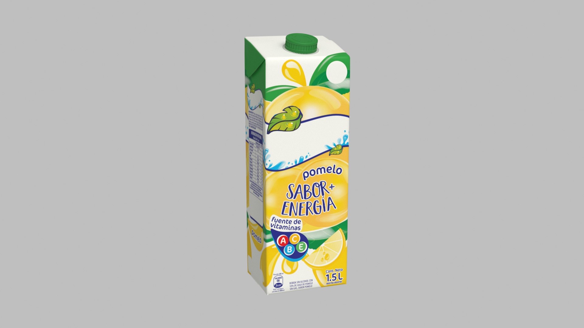 Pak Juice Pack 3D Model - TurboSquid 1649545