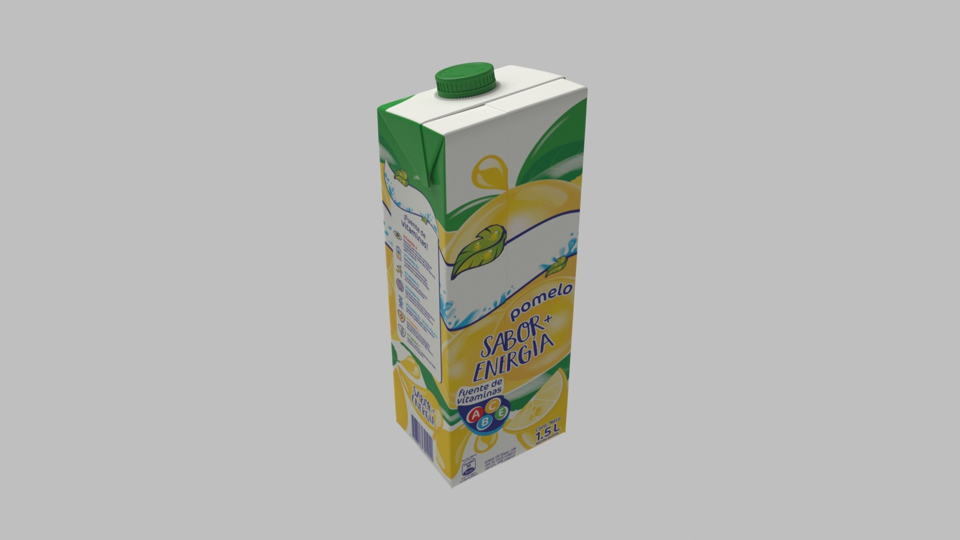 Pak Juice Pack 3D Model - TurboSquid 1649545