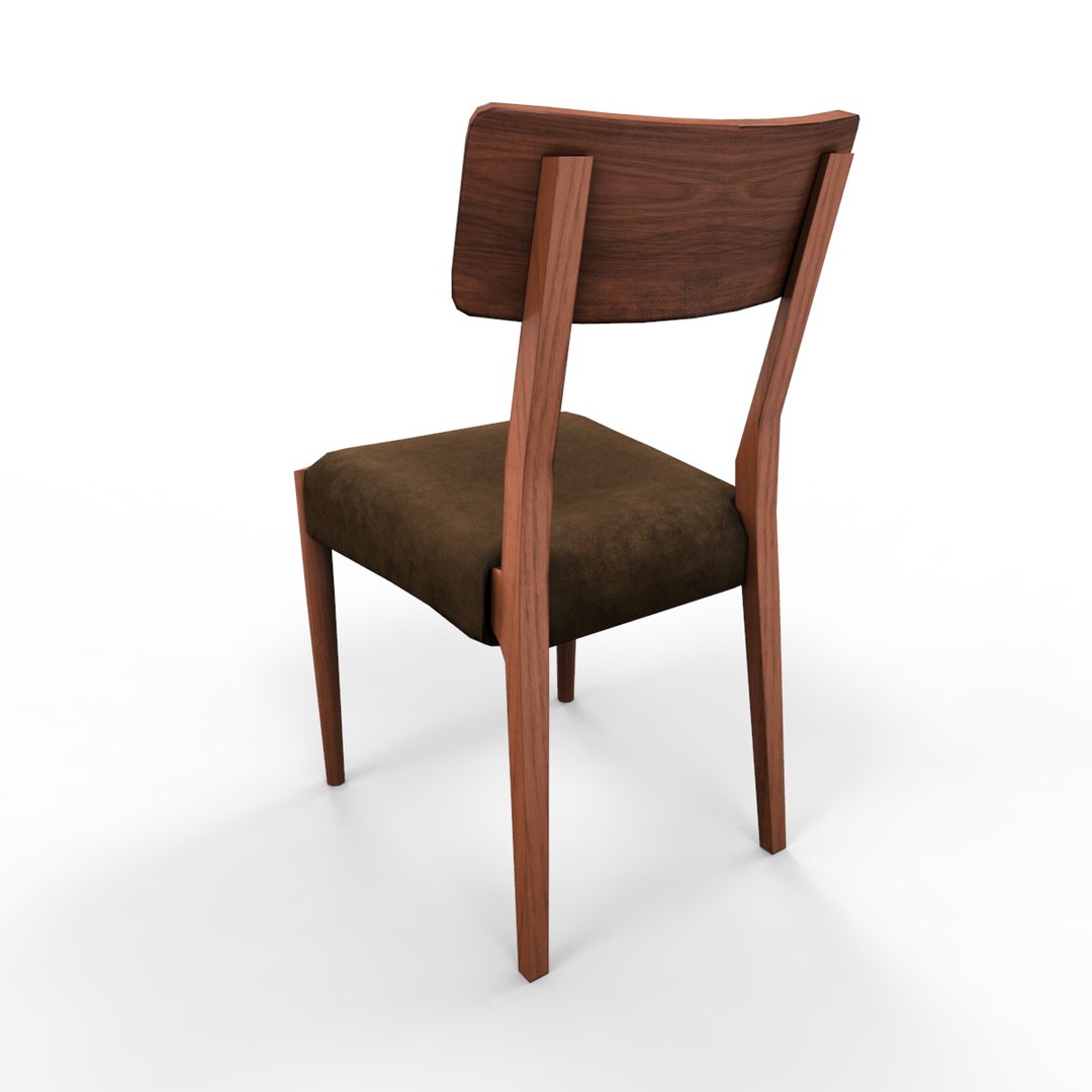 Japanese Chair 3d Model