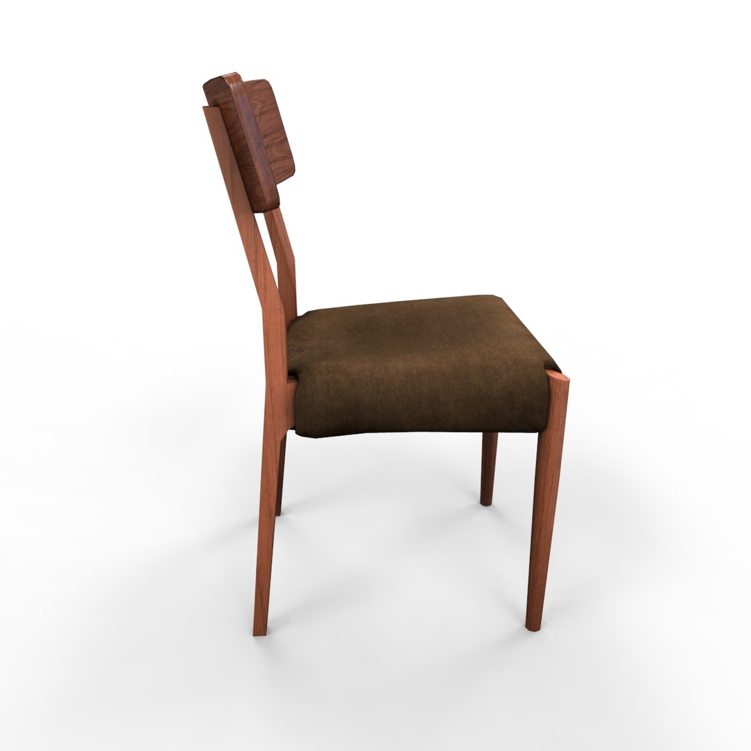 Japanese Chair 3d Model