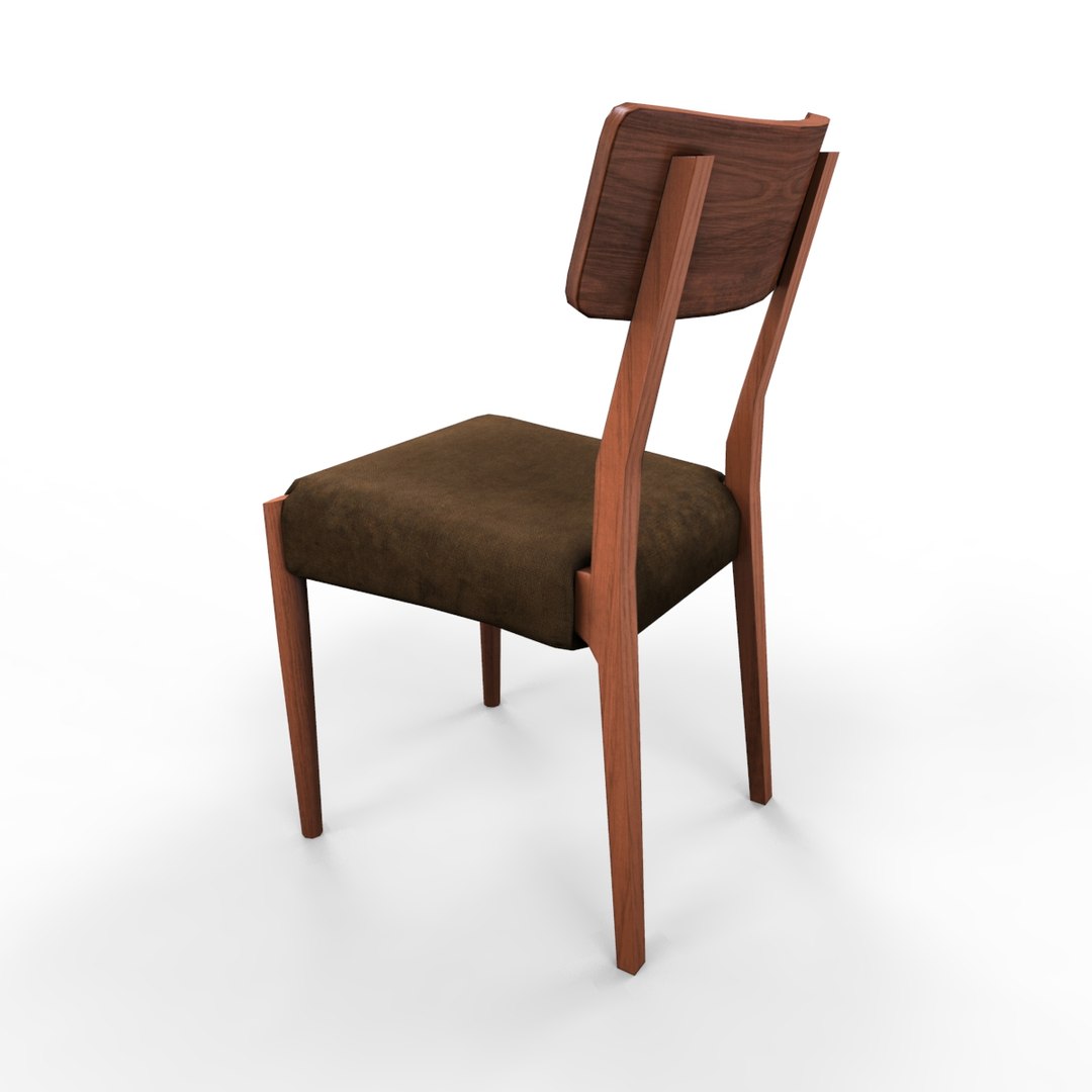 Japanese Chair 3d Model