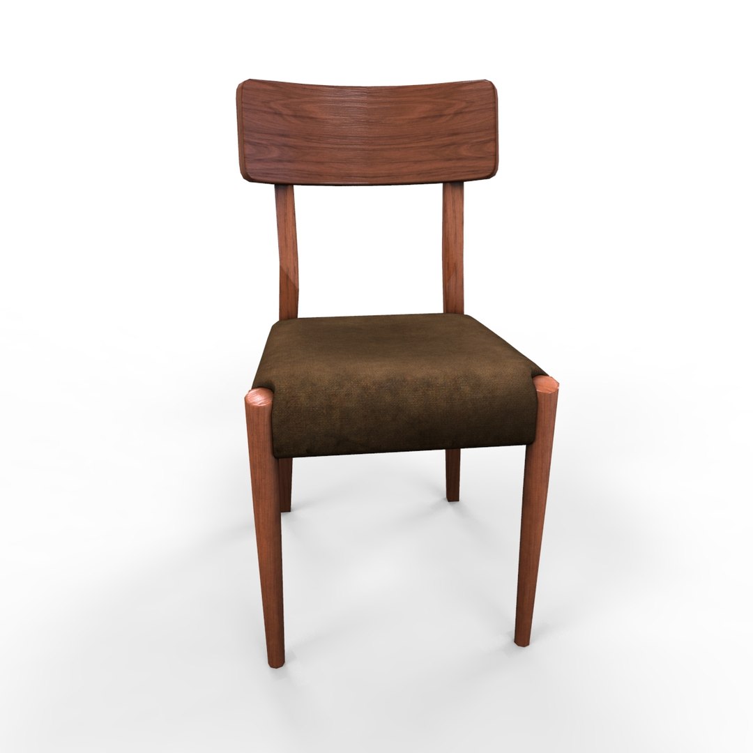 Japanese Chair 3d Model