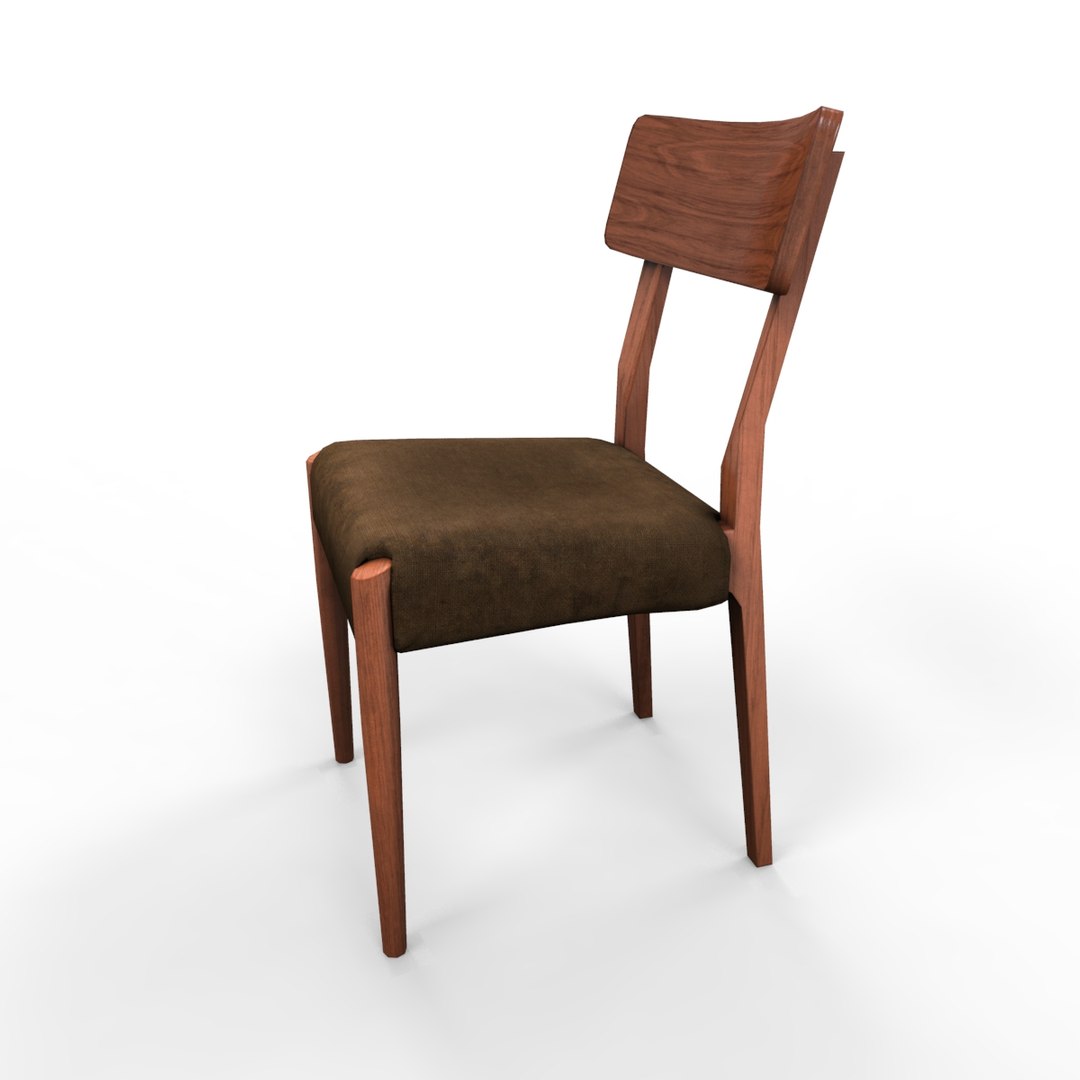 Japanese Chair 3d Model