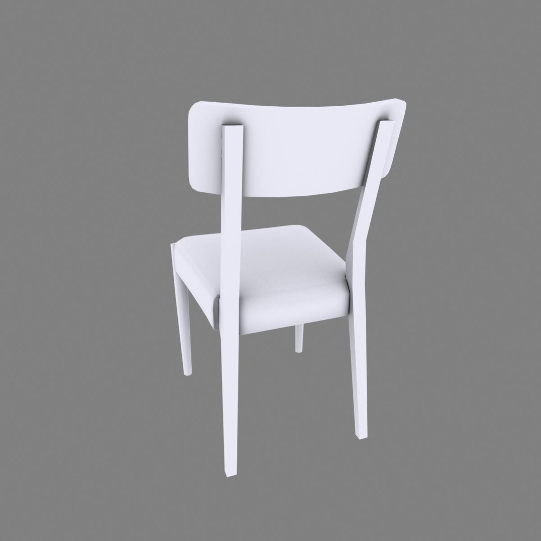 Japanese Chair 3d Model