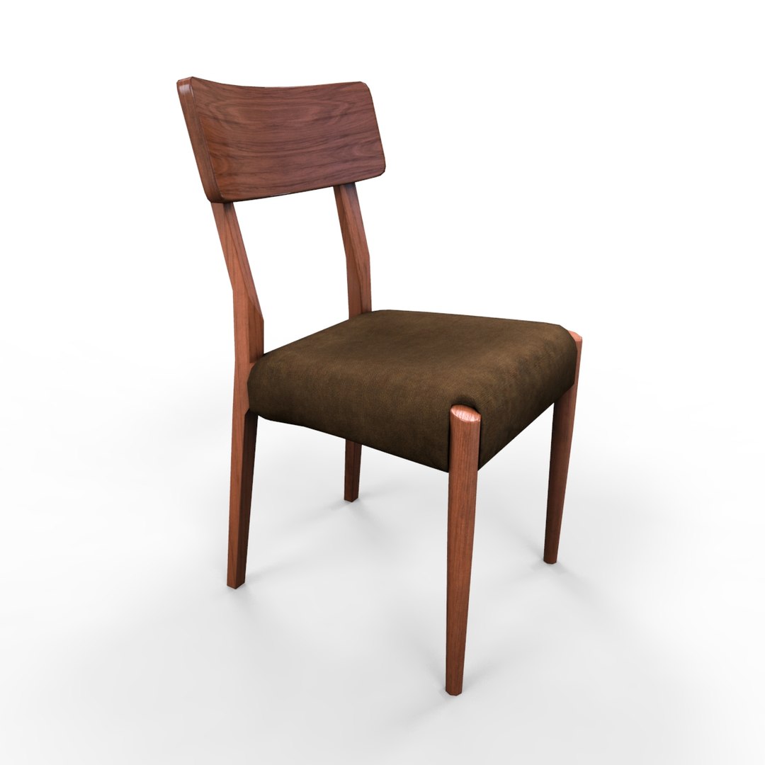 Japanese Chair 3d Model