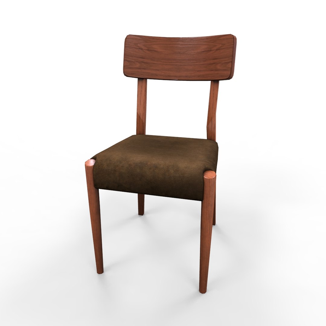 Japanese Chair 3d Model