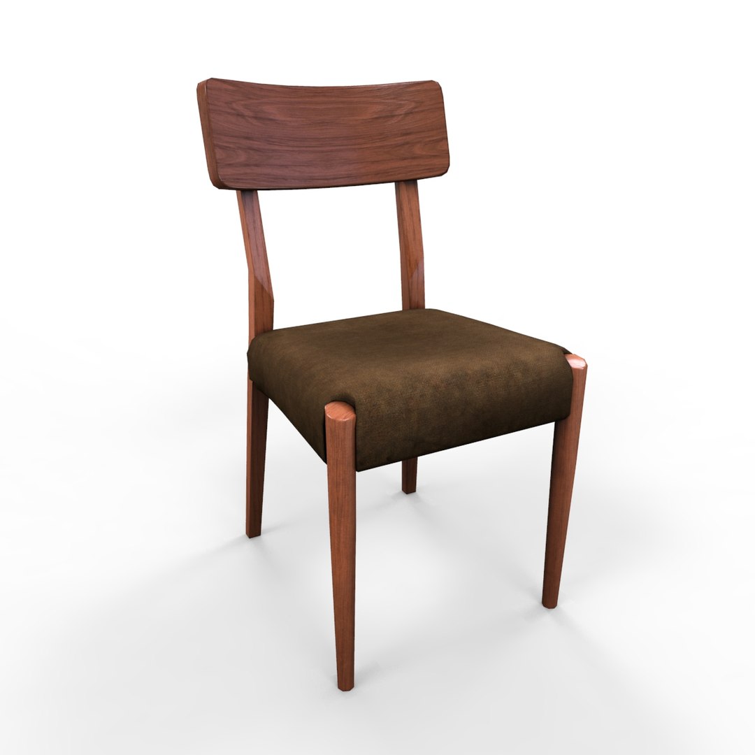 Japanese Chair 3d Model