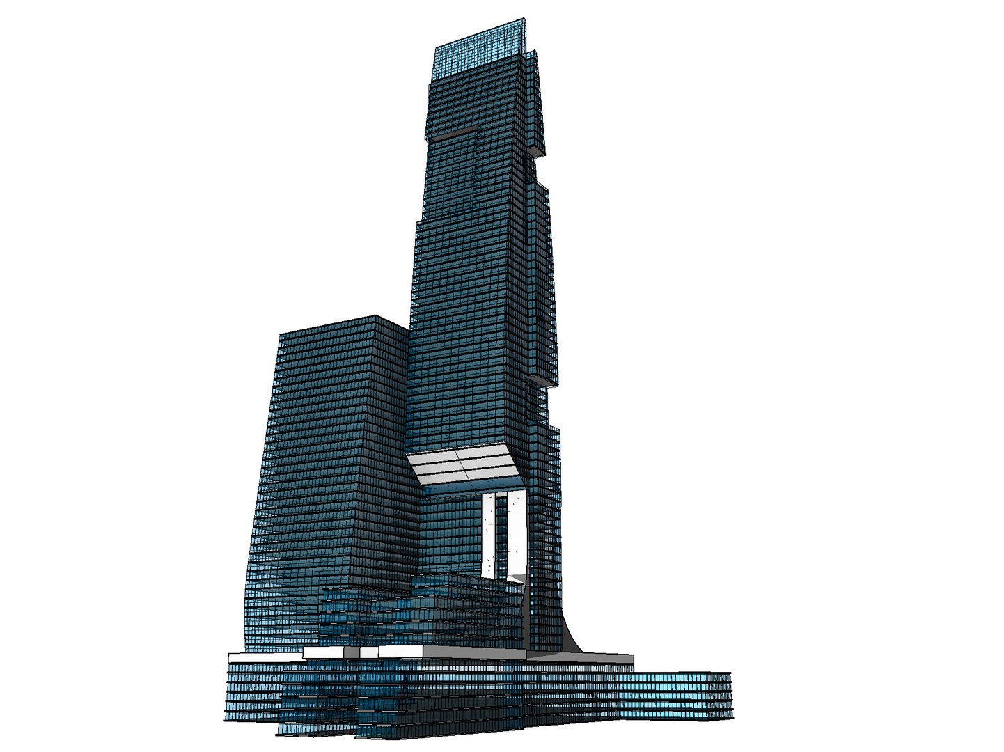 3D Skyscraper - TurboSquid 1956418