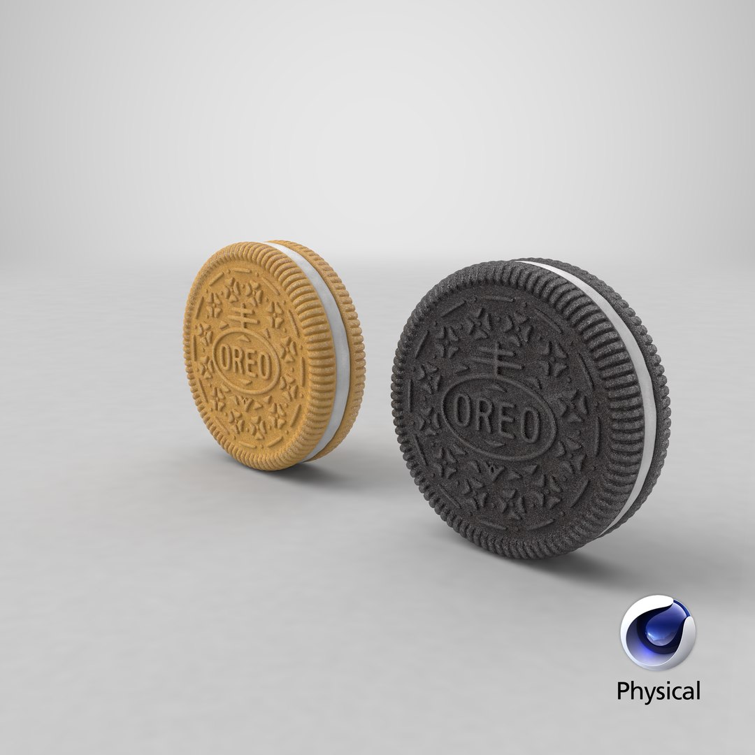 Oreo Cookie Collection 3D Model - TurboSquid 1895811
