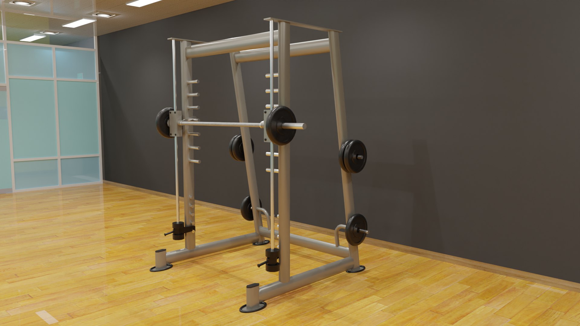 3D Squat Trainer Model - TurboSquid 2131342
