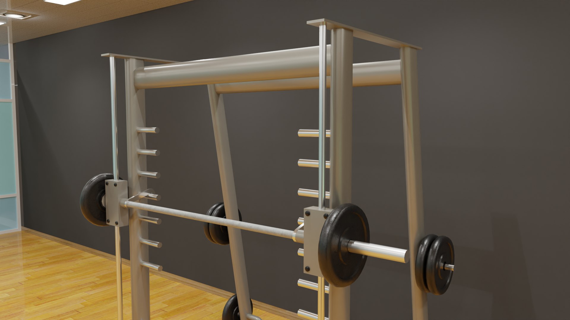 3D Squat Trainer Model - TurboSquid 2131342