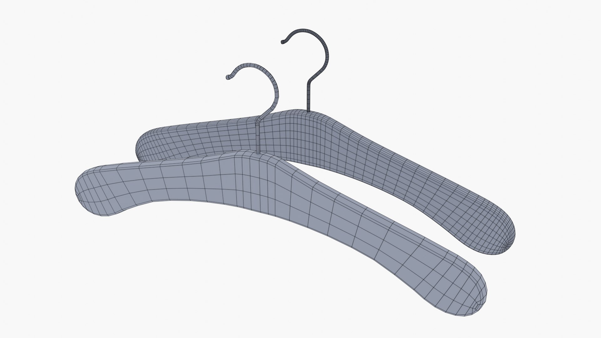 Wooden Hanger 3D Model - TurboSquid 1840469