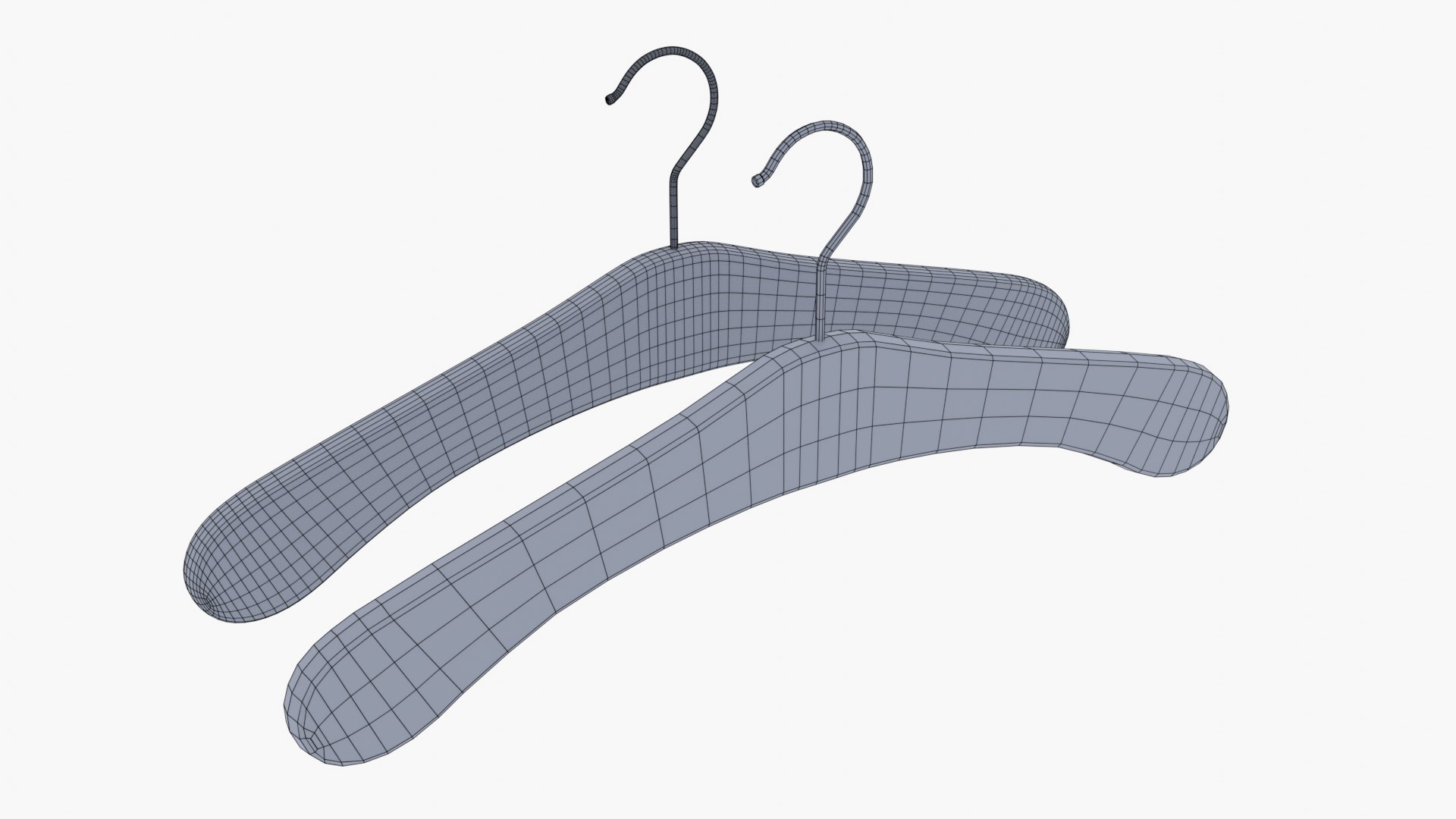 Wooden Hanger 3D Model - TurboSquid 1840469