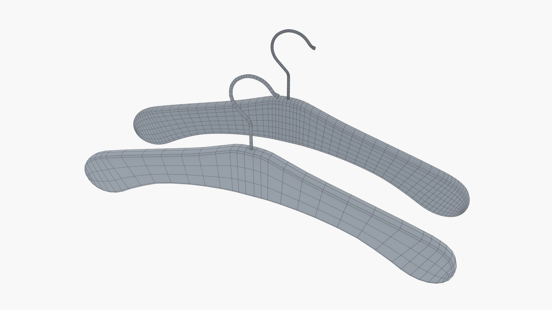 Wooden Hanger 3D Model - TurboSquid 1840469