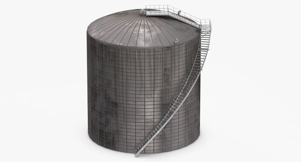 modelo 3d Silo industrial 01 - TurboSquid 1795851