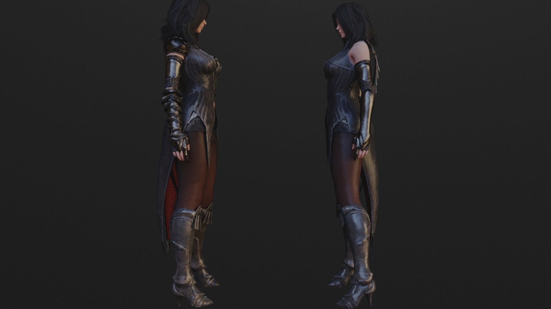 3D Cute Woman Anime Rigged - TurboSquid 2054462