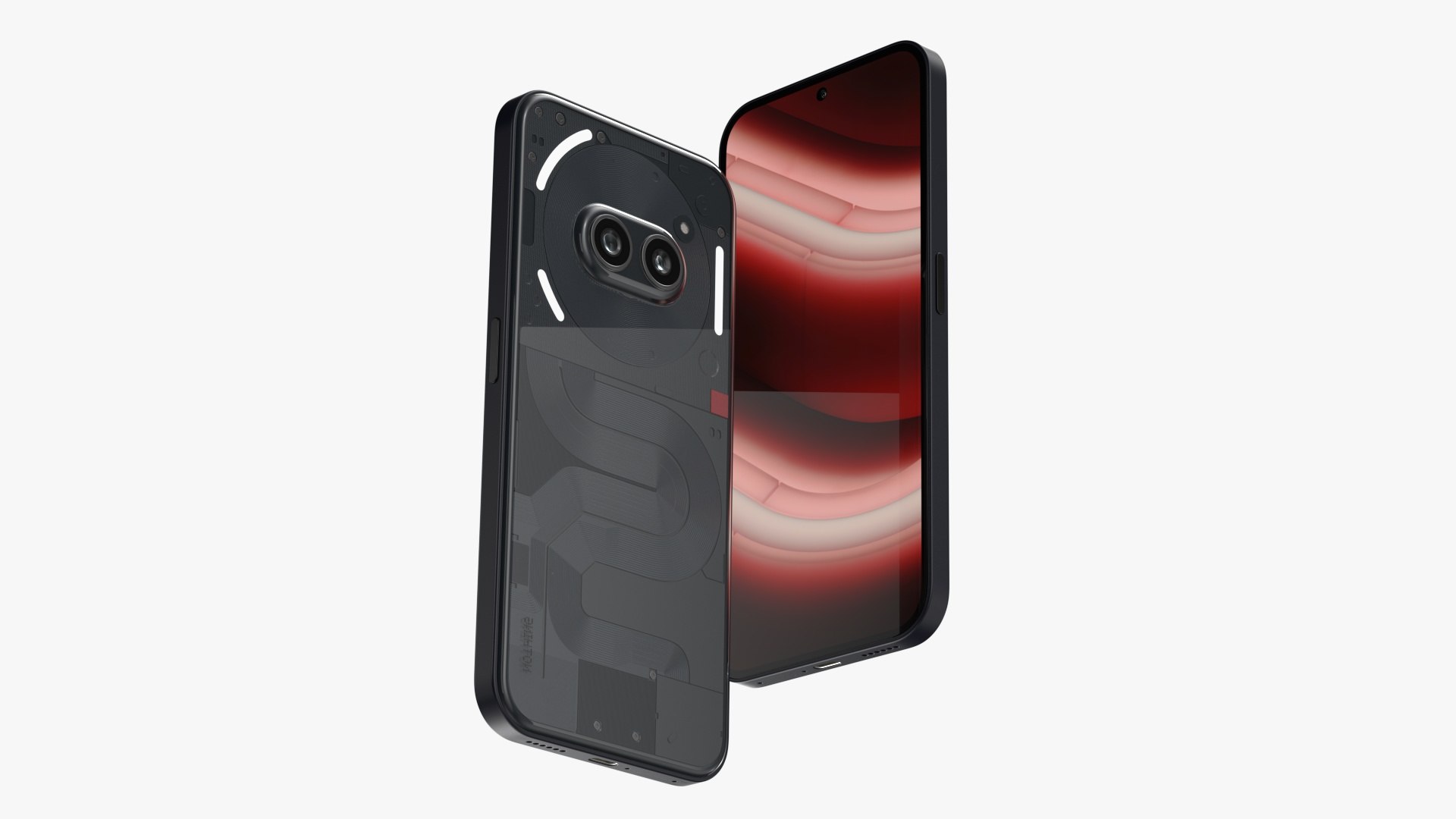 3D Nothing Phone 2A Black - TurboSquid 2205180