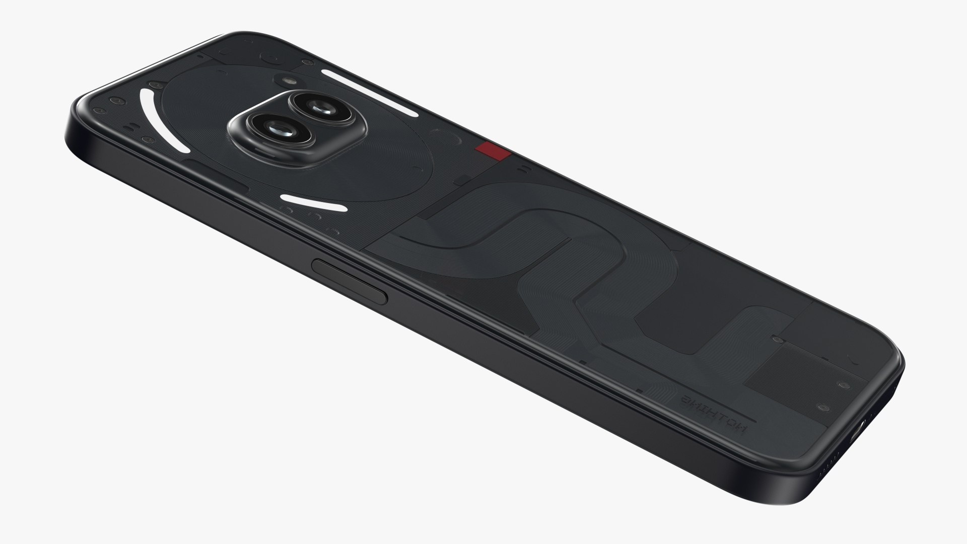 3D Nothing Phone 2A Black - TurboSquid 2205180