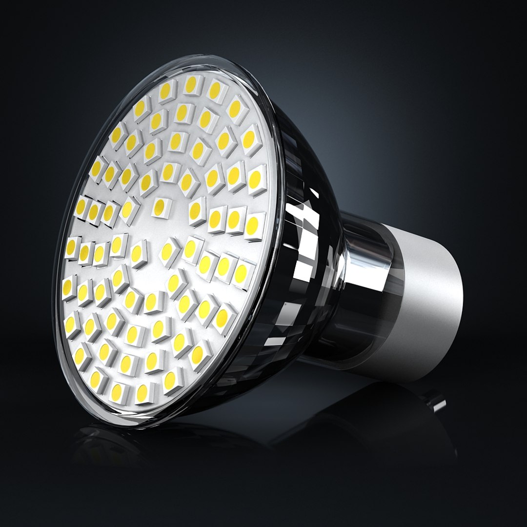 bulb led 3d model