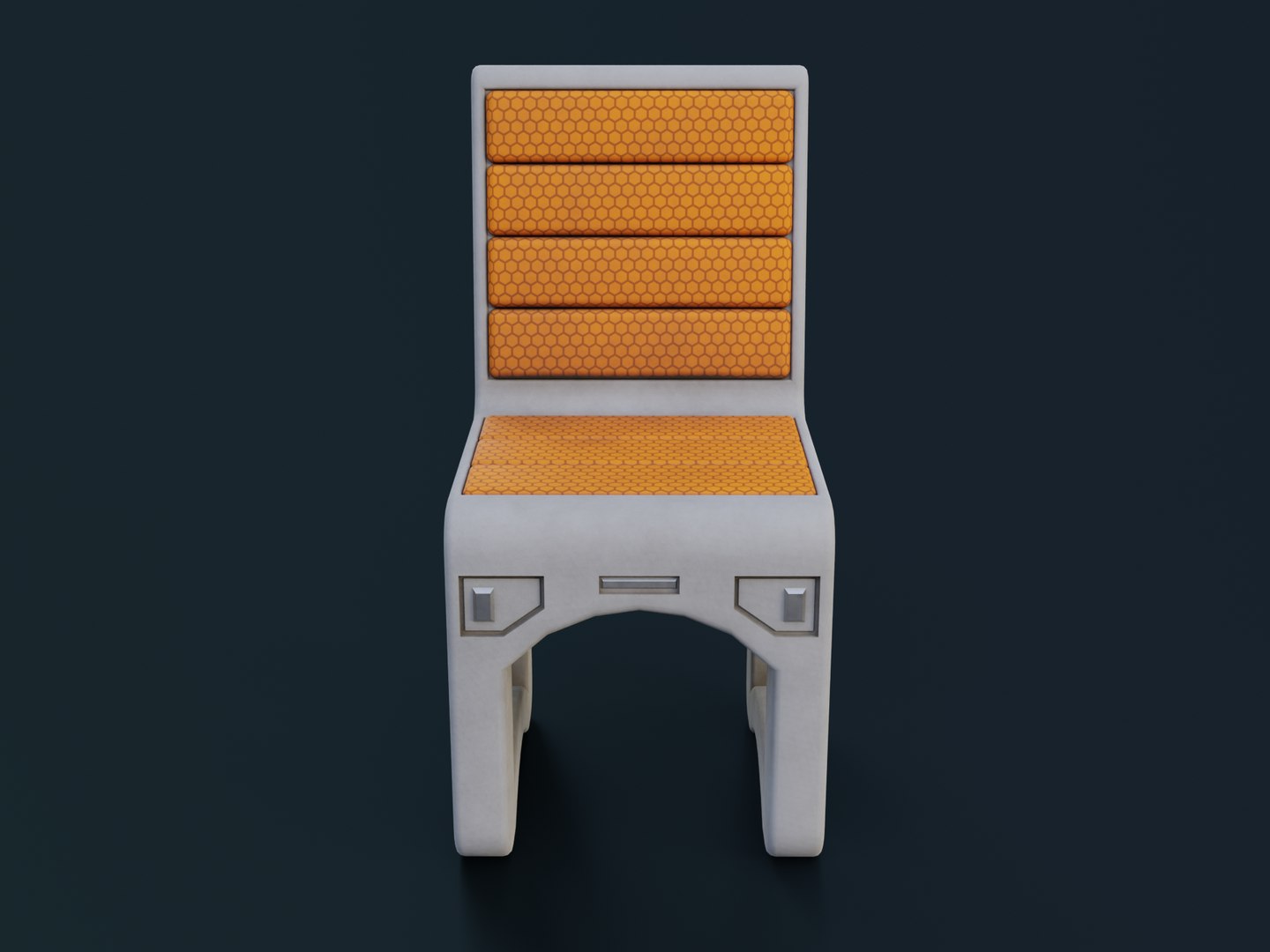 3D Sci-Fi Chair Model - TurboSquid 1853537