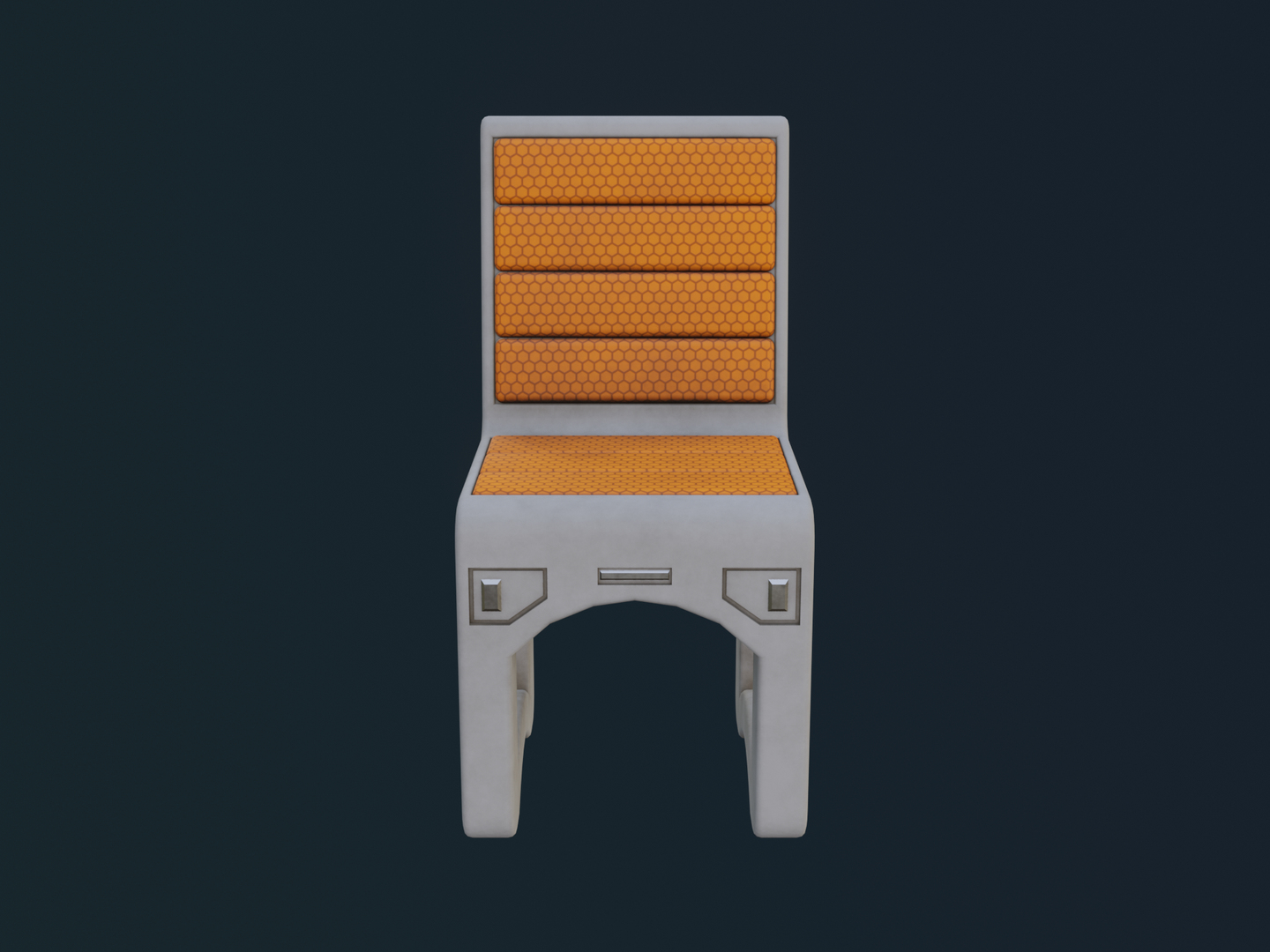 3D Sci-Fi Chair Model - TurboSquid 1853537