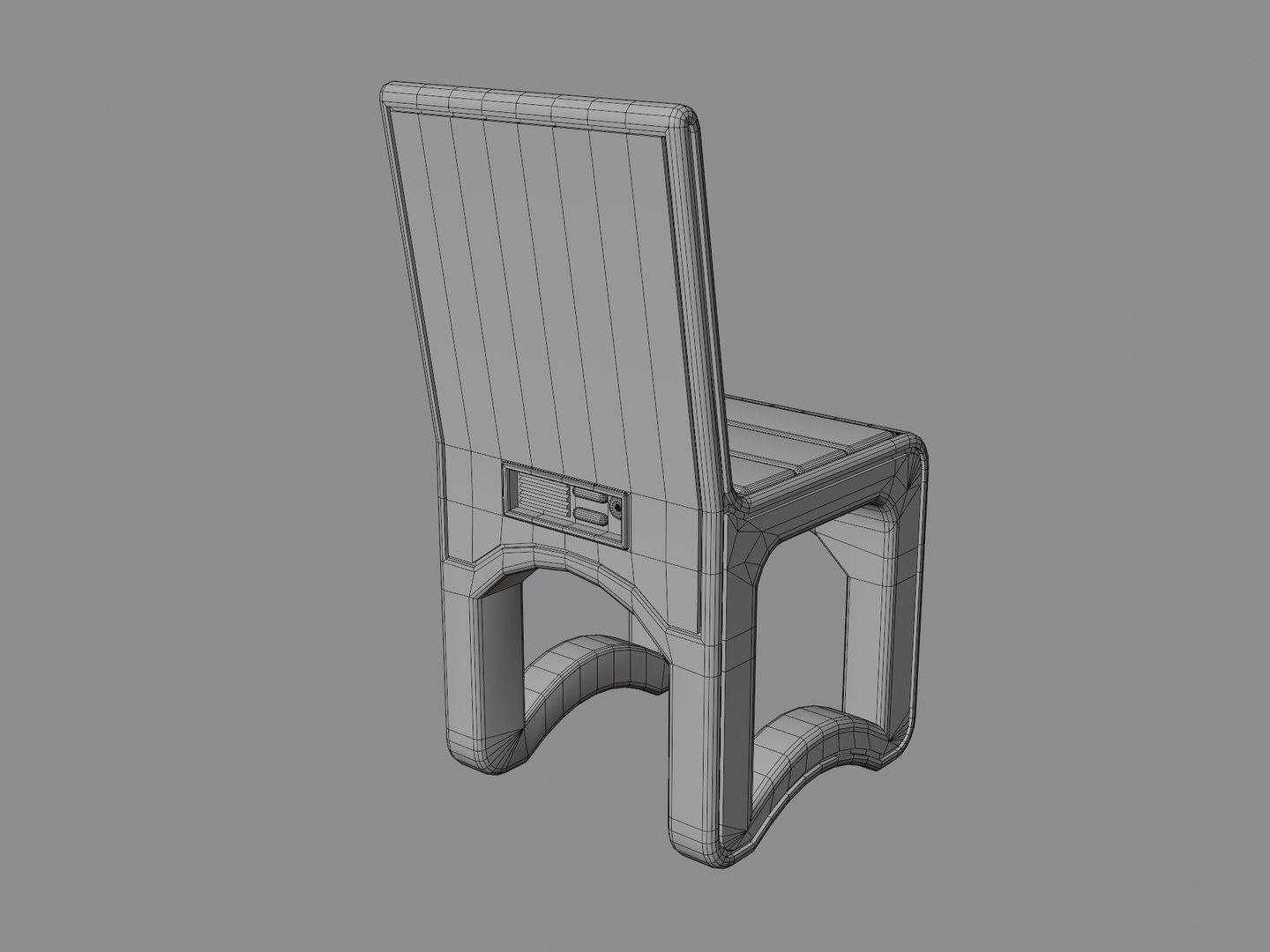 3D Sci-Fi Chair Model - TurboSquid 1853537