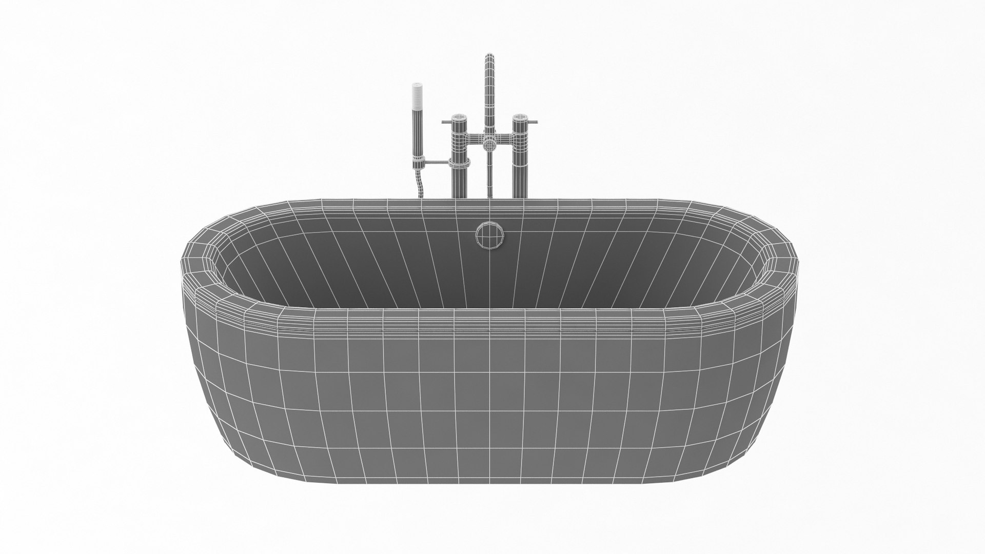 6 Bathtub Tub 3D Model - TurboSquid 1605203