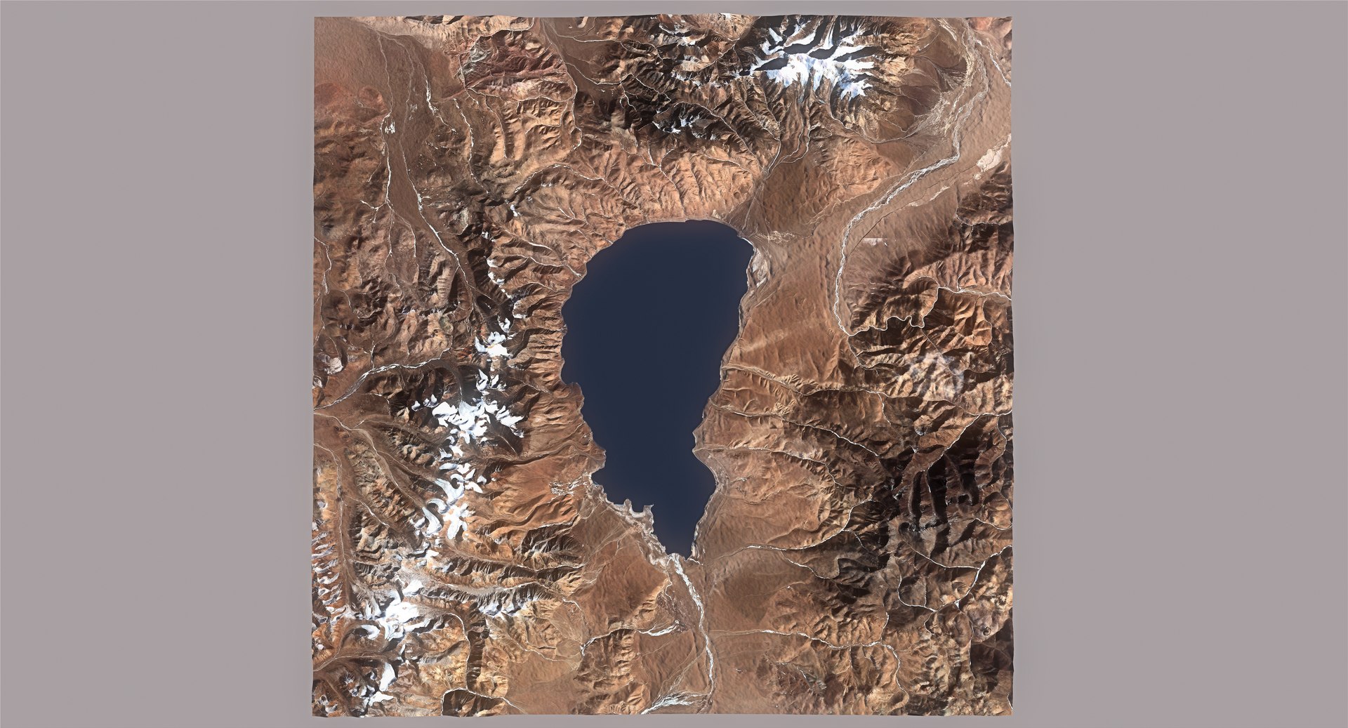 Lake china relief 3D model - TurboSquid 1261247
