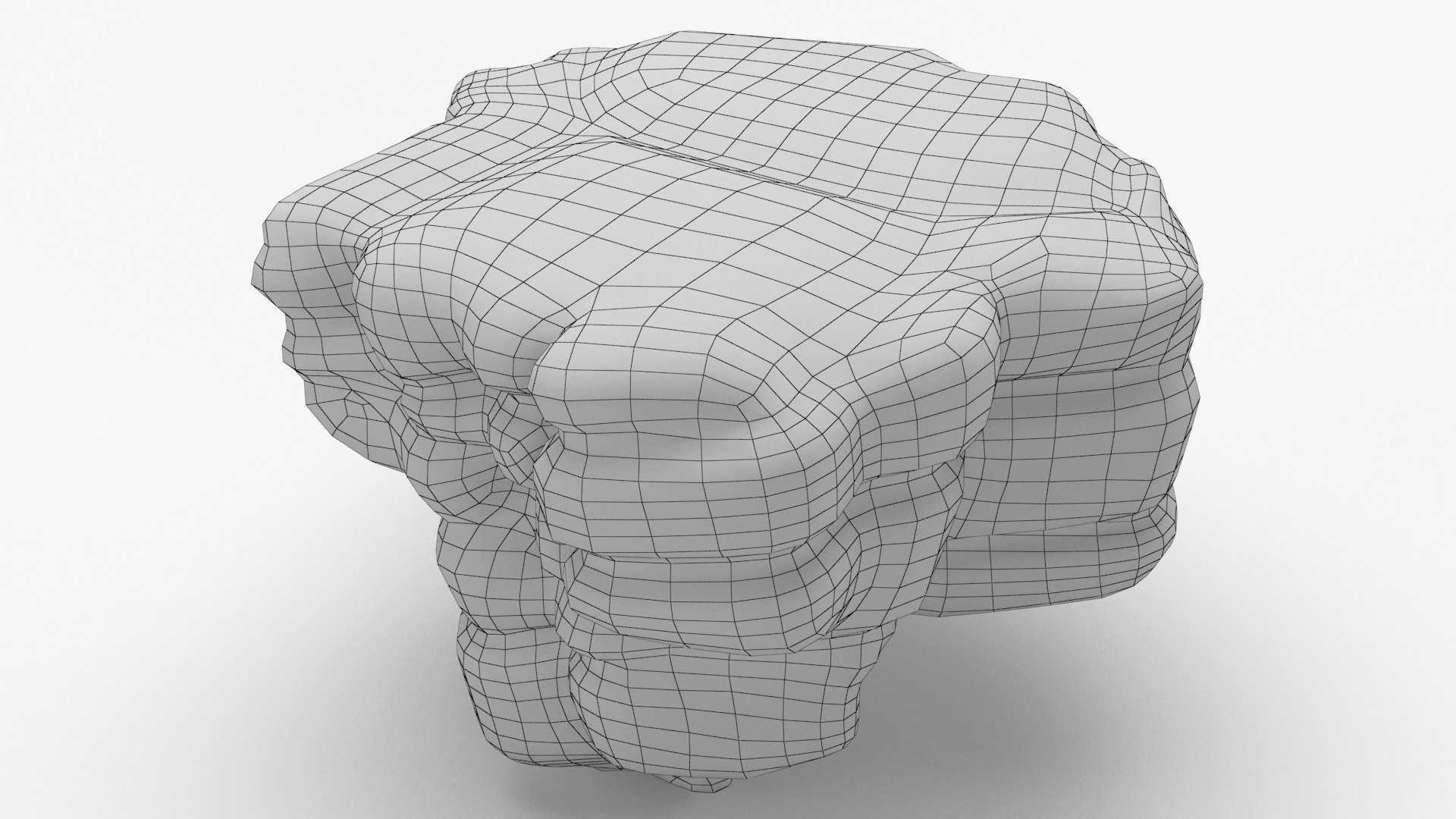 Cartoon Stone 02 Color 2 3D model - TurboSquid 1769400