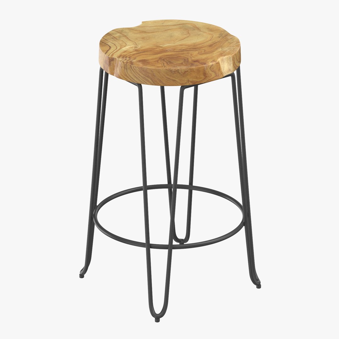 3D Contemporary Stools Model - TurboSquid 1305021