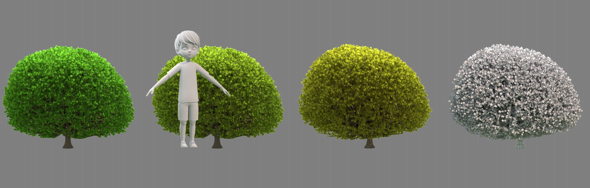 3D Cartoon Tree Collection - TurboSquid 1833288