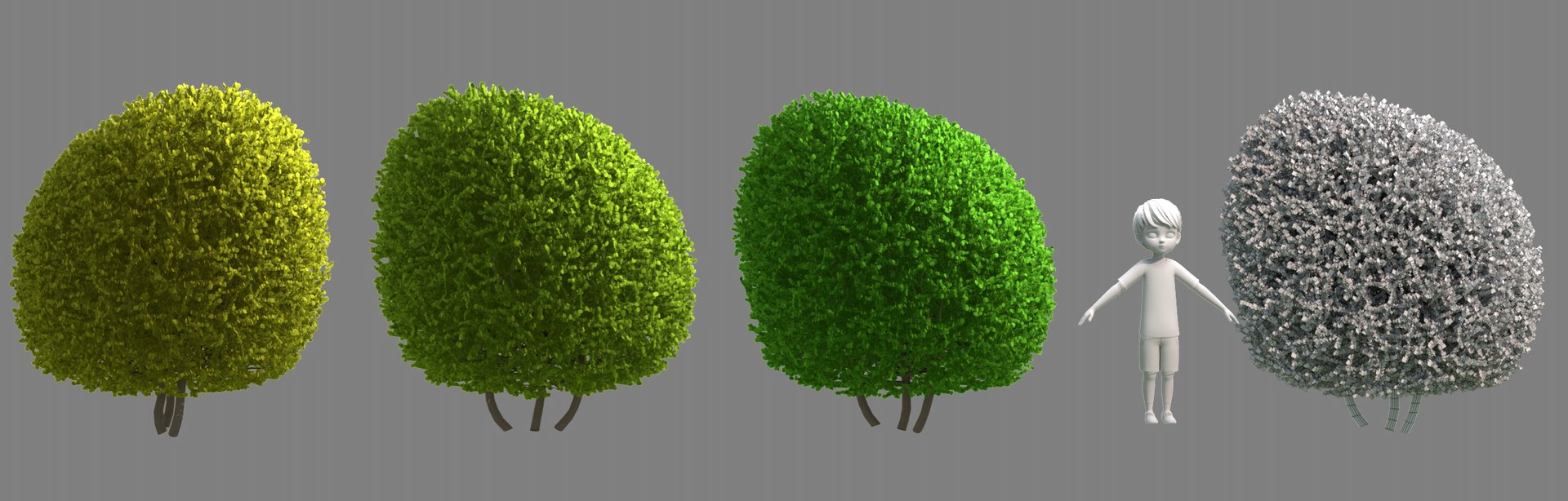 3D Cartoon Tree Collection - TurboSquid 1833288