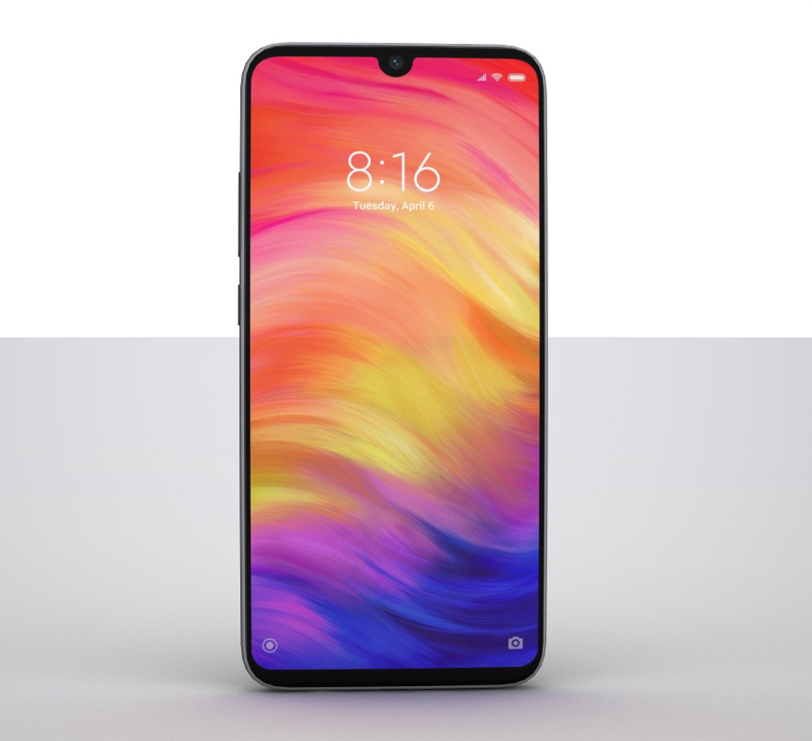 3D Xiaomi Redmi Note 7 Model - TurboSquid 1413999