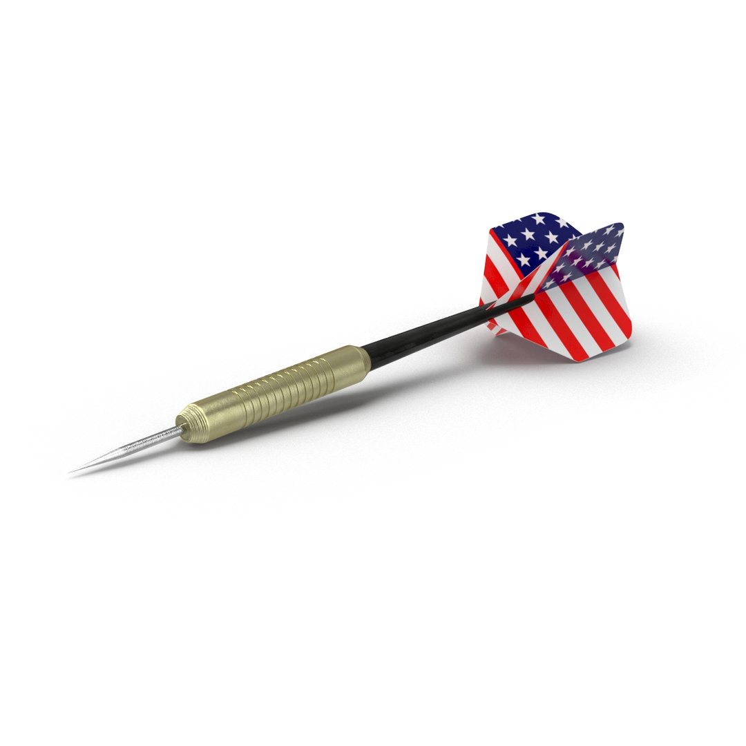 Dart Needle Usa Modeled 3ds
