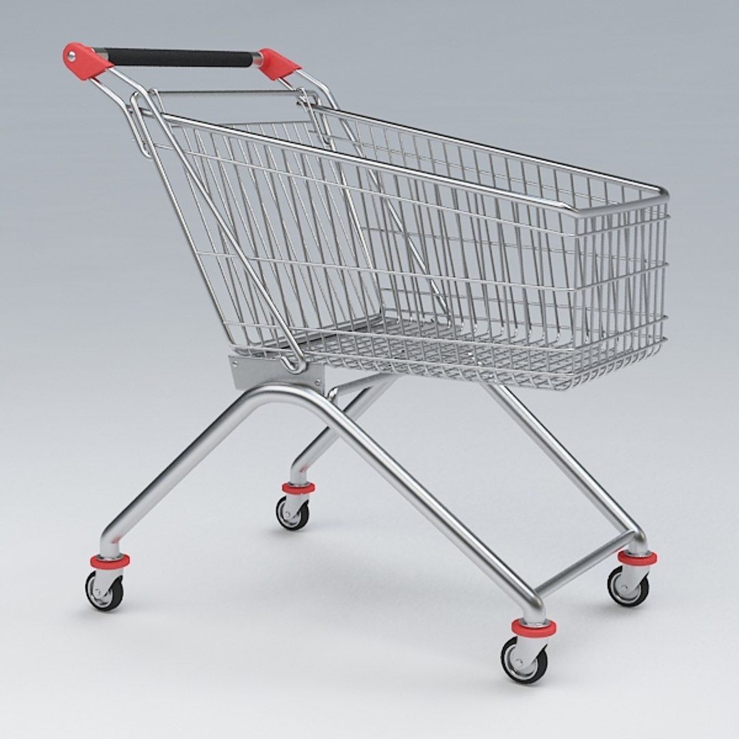 3d Model Shopping Cart