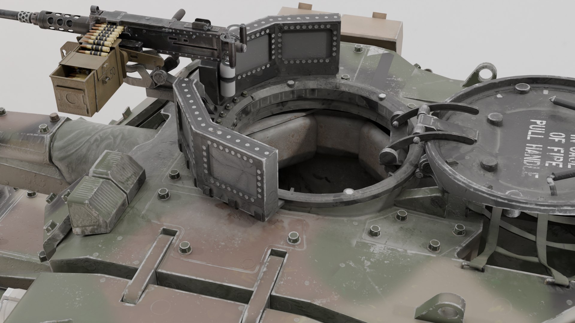 M2 Bradley Tank 3D Model - TurboSquid 2333158