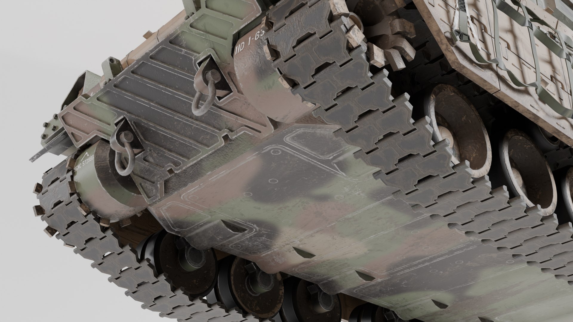 M2 Bradley Tank 3D Model - TurboSquid 2333158