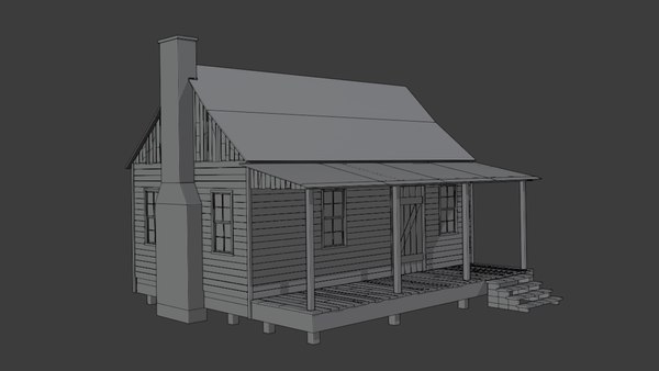 Cabin 3D model - TurboSquid 1791828