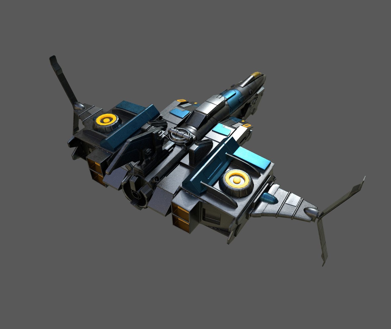 3D Spacecraft Model - TurboSquid 1496319
