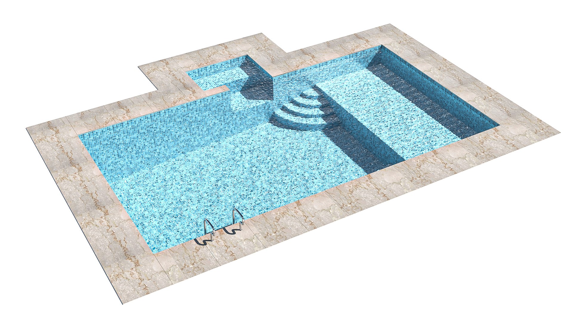 Swimming Pool 3D - TurboSquid 1439260